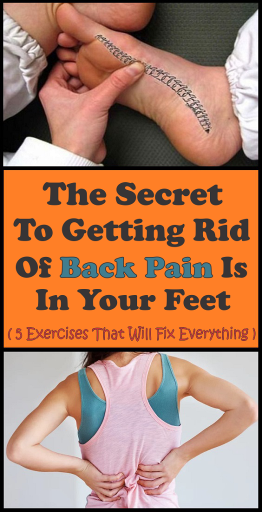 The Secret To Getting Rid Of Back Pain Is In Your Feet!! 5 Exercises ...
